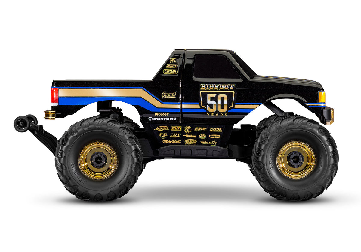 TRA67134-1-50TH Traxxas Bigfoot 4x4 BL-2s 50th Anniversary – Mike's Hobby