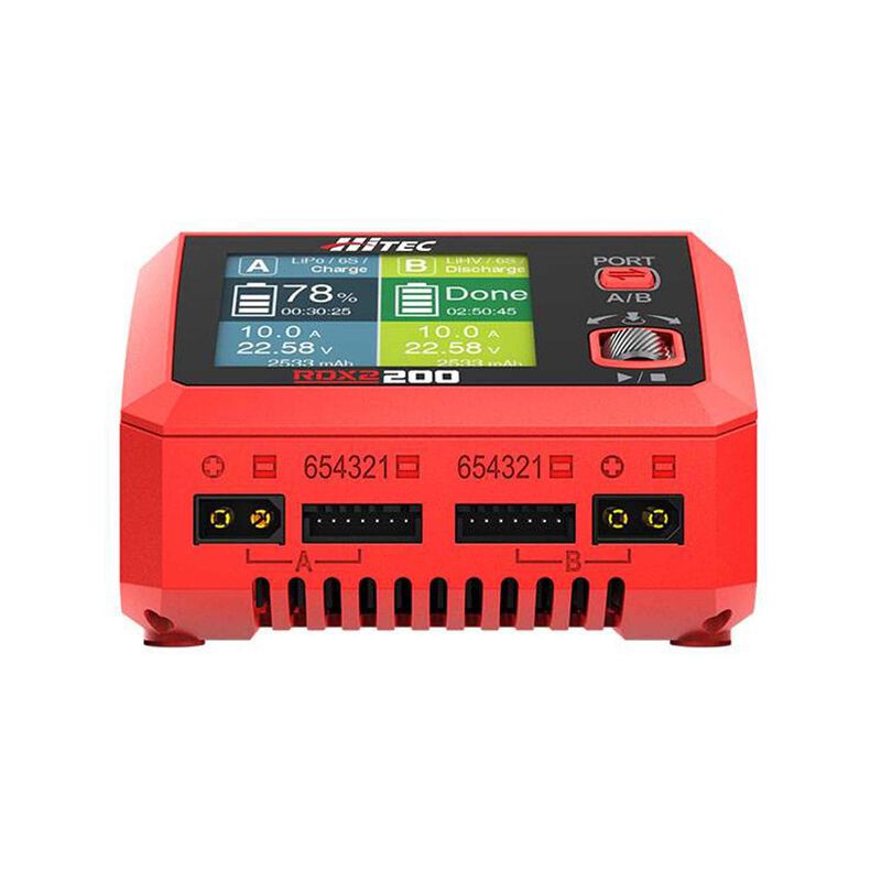 HRC44370 RDX2 200 AC/DC Multi-Function Smart Charger – Mike's Hobby