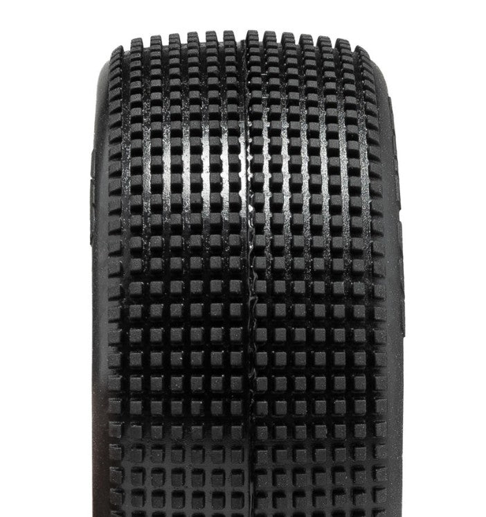 TZO-TZ402S-W-N TZO Tires 402 1/8 Buggy Non-Glued Tire Set (White) (4 ...