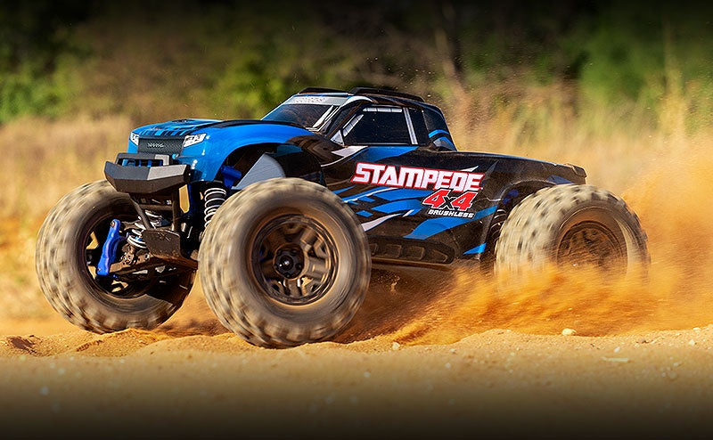 BLUE - STAMPEDE 4X4 BL2S – Mike's Hobby