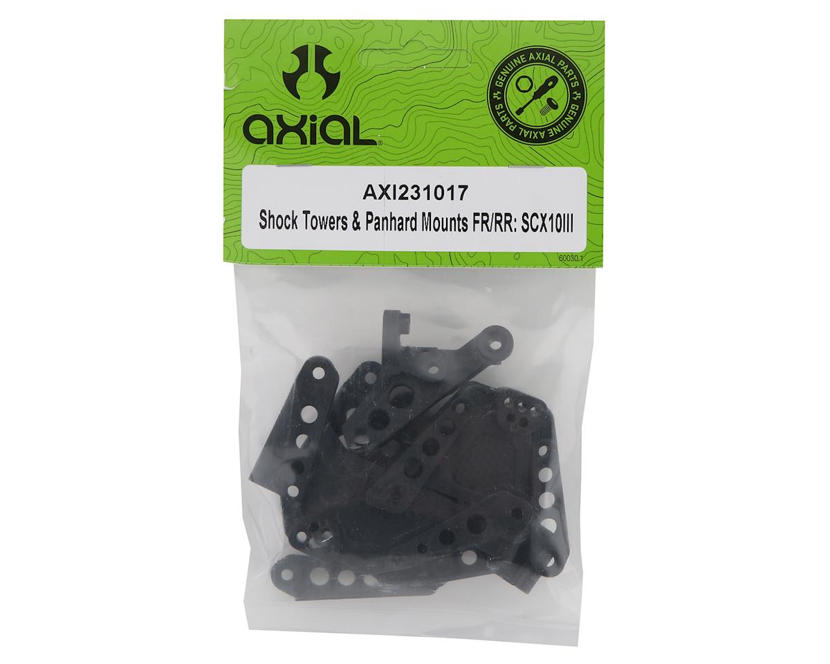 Axial SCX10 III Shock Towers & Panhard Mount Set – Mike's Hobby